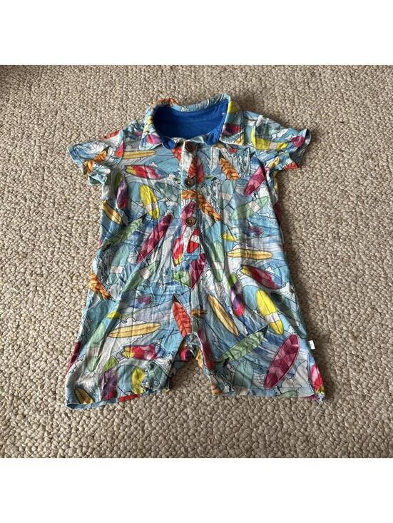 Posh Peanut | Bottoms | Posh Peanut Bamboo Surfboard Romper | Poshmark